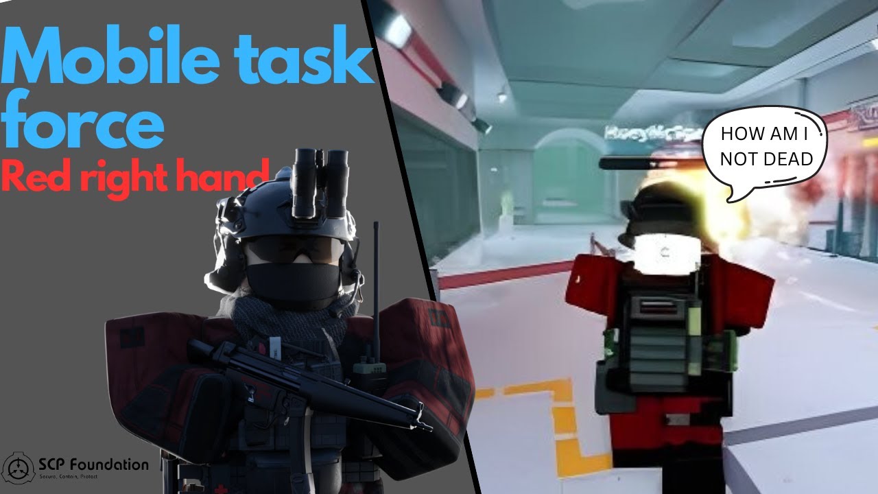 Day in a life of The red right hand ( MTF )In The Foundation! (SCP Site ...