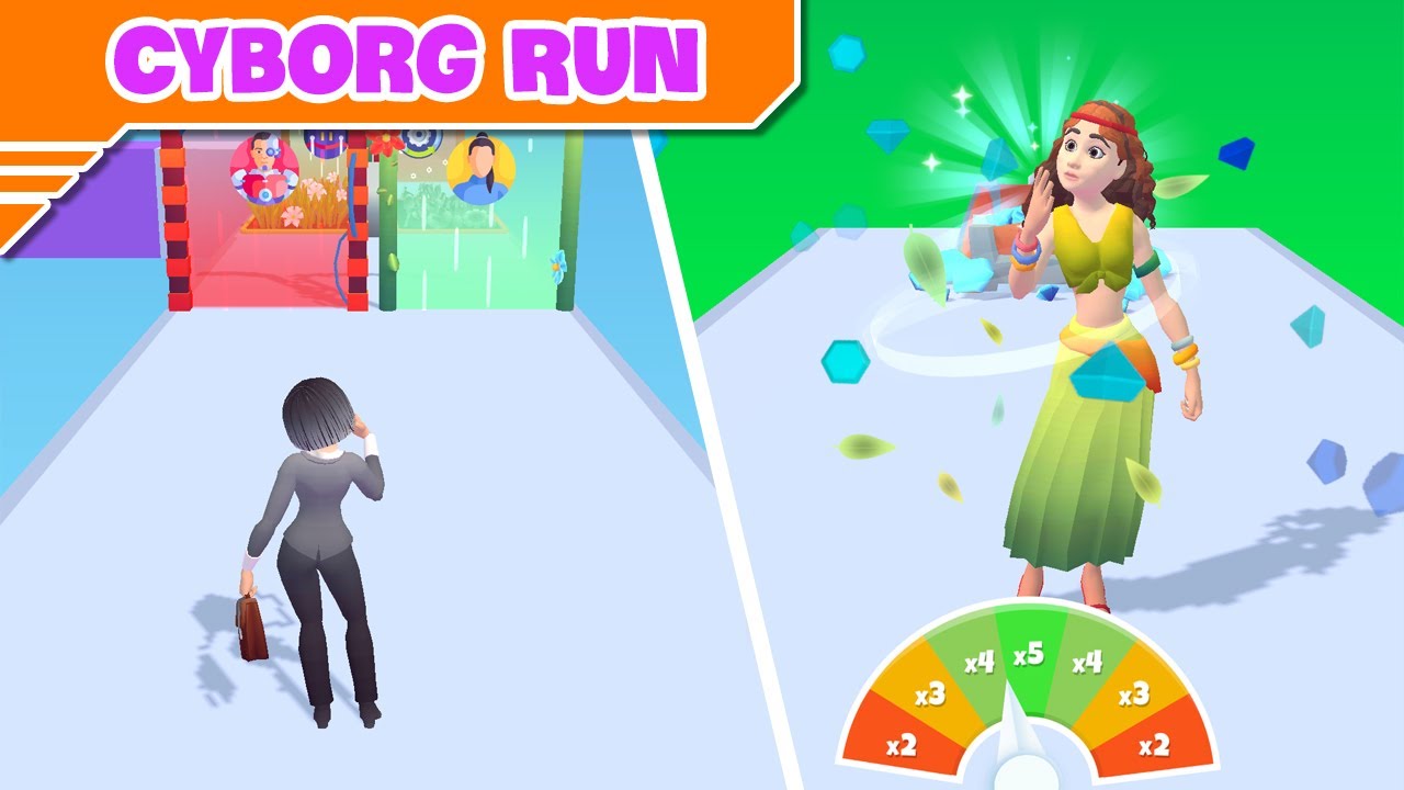 Cyborg Run 😋 All Levels in Gameplay Android, ios 📱 LV1732 - YouTube