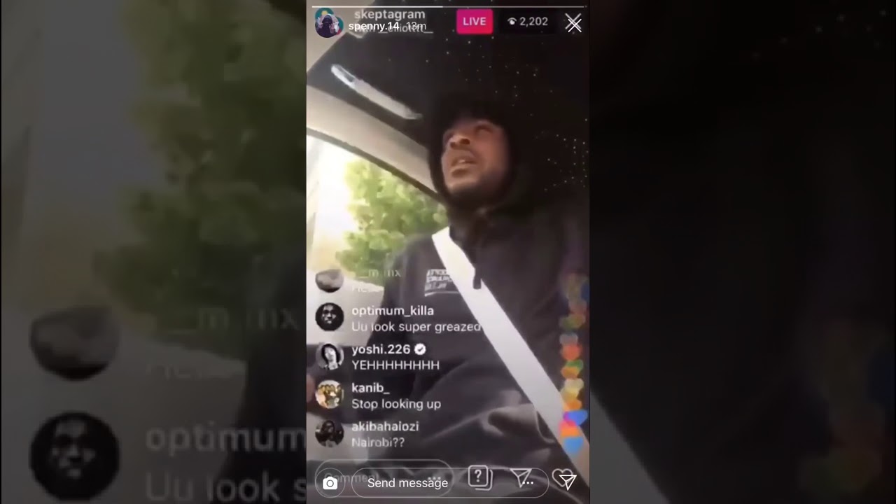 SKEPTA SHOUTING OUT ONEFOUR - SPENNY.14 INSTAGRAM STORY - YouTube