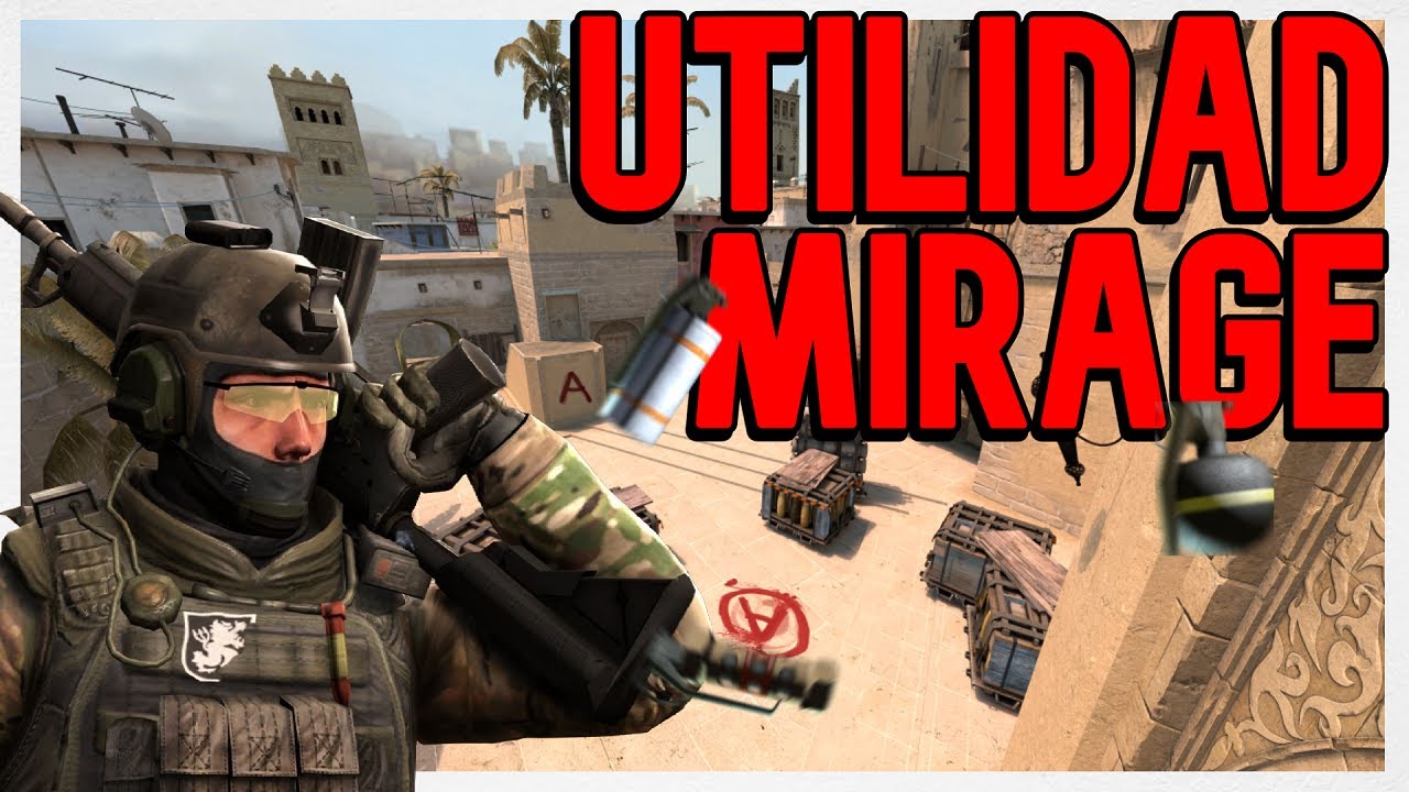 TODA LA UTILIDAD QUE NECESITAS PARA GANAR EN MIRAGE | GUIA CS2 - YouTube