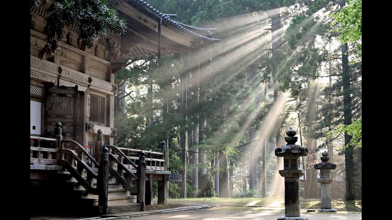Meditation Sounds of a Peaceful Temple - YouTube
