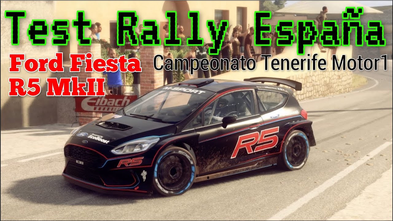 Robert Virtual Rally, Test Rally España,☀️ Camp. TENERIFE MOTOR1, Ford ...