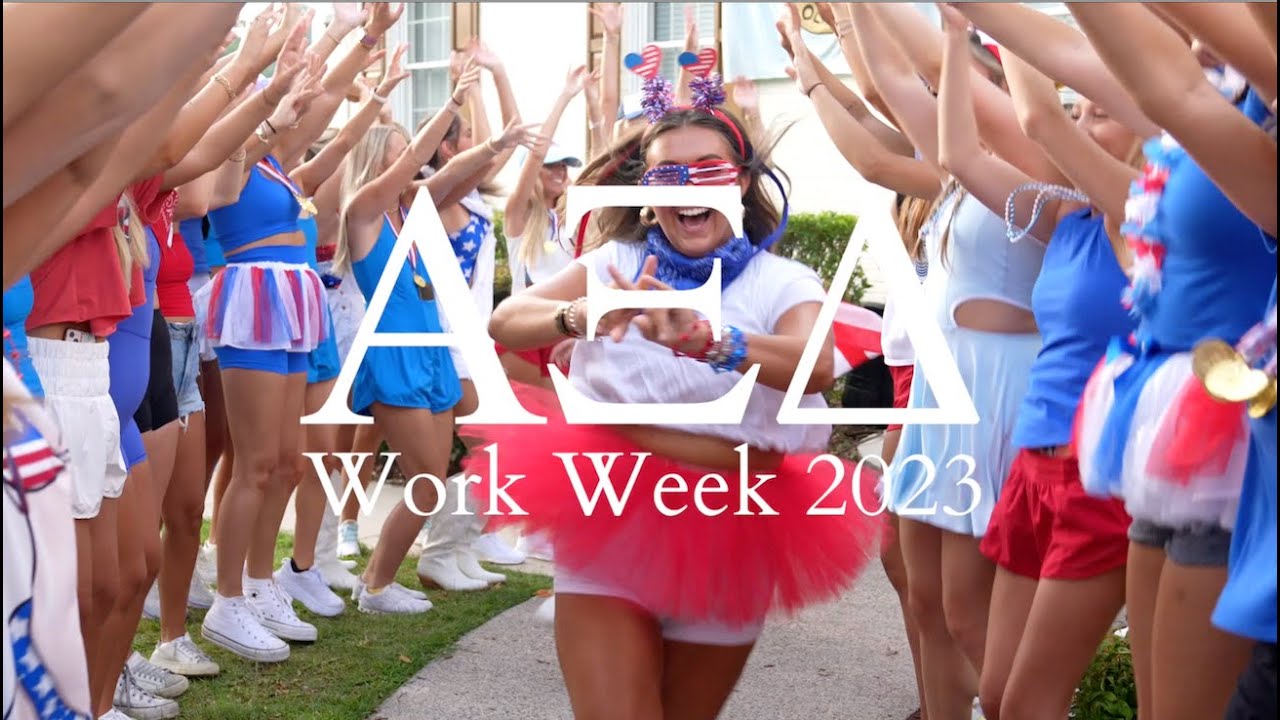 Alpha Xi Delta - ECU Work Week 2023 - YouTube