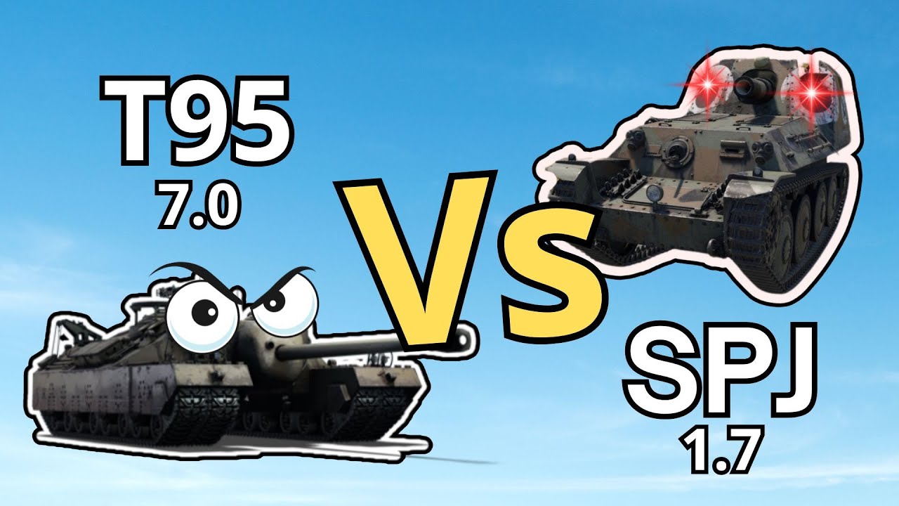 WarThunder SPJ (1.7) - How To Kill T95 (7.0) - YouTube