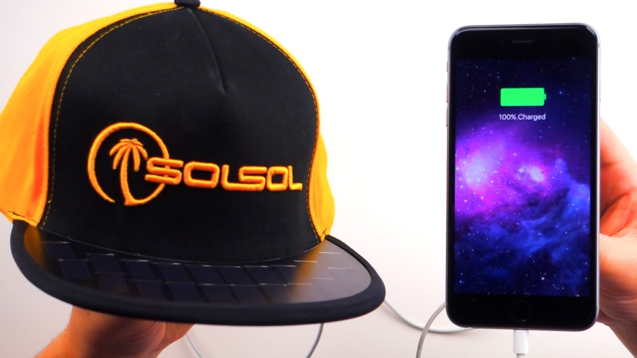 The iPhone Charging Hat - YouTube