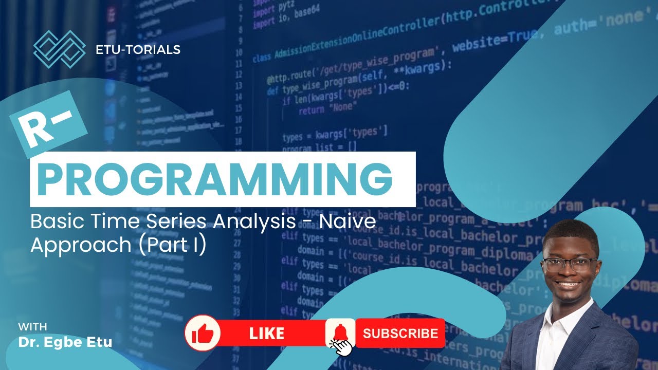 R Programming Basic Time Series Analysis Naive Approach Part 17 Of 21 Youtube
