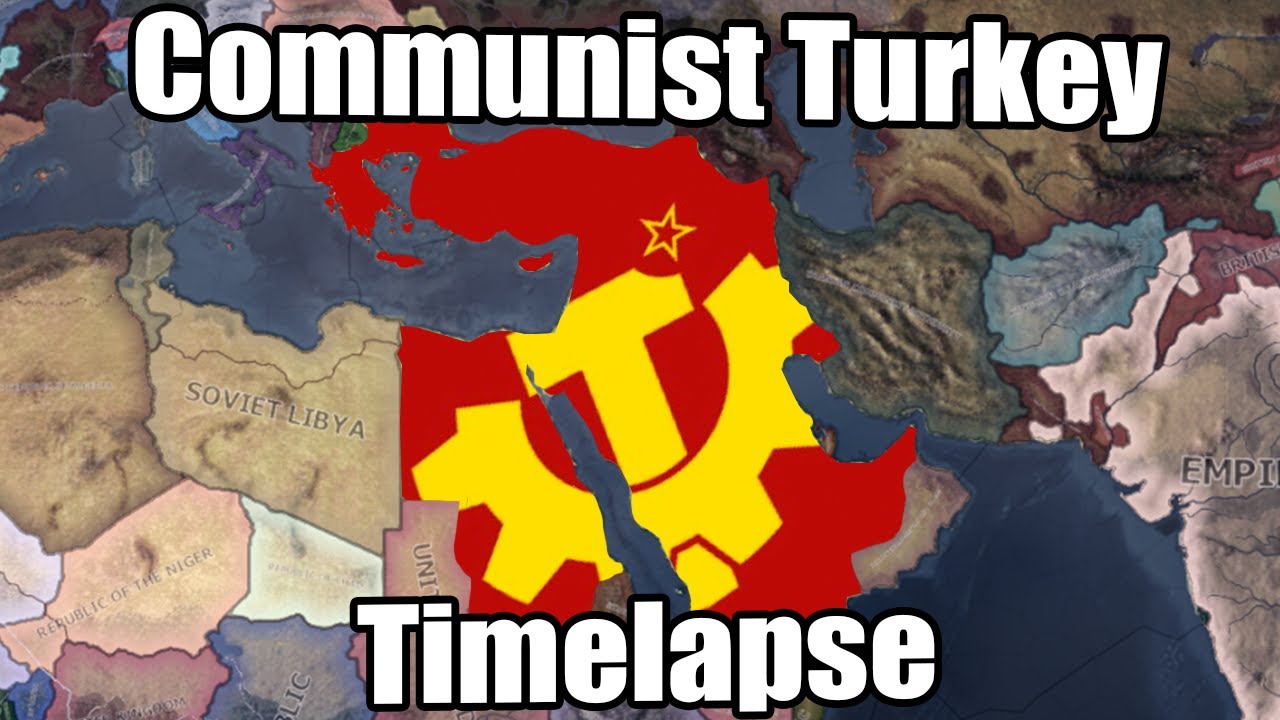 HOI4 - Communist Turkey Timelapse - YouTube