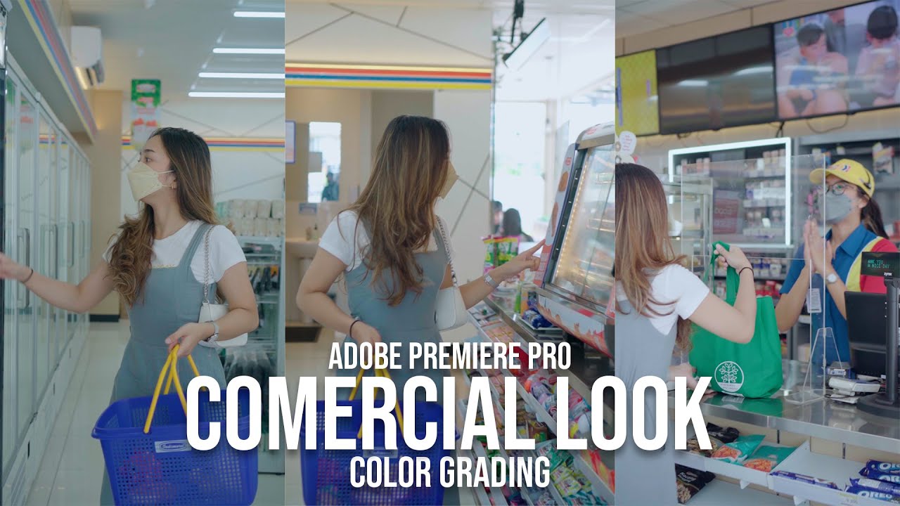 TUTORIAL COLOR GRADING COMERCIAL LOOK !! GAMPANG BANGET !! - YouTube