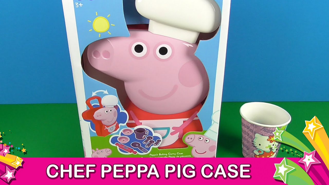Chef Peppa Pig Cooking Carry Case - YouTube