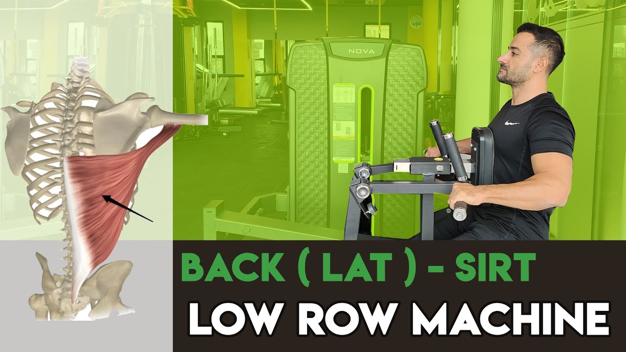 Sırt - Kanat Hareketi Low Row ( Hammer Strength Machine ) - YouTube