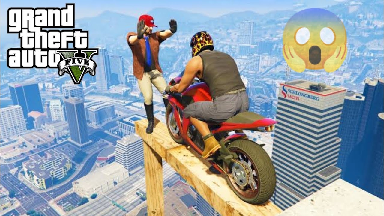 Top 100 funniest fails in gta 5 । Best funny parts in gta 5 - YouTube