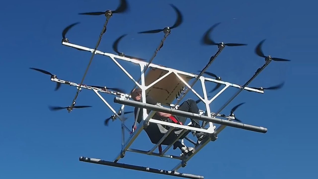 7 INSANE Manned Flying Machines - YouTube