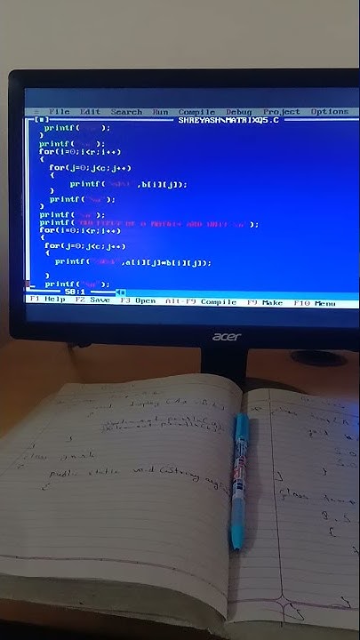 🖥Matrix,multiplication of matrix,matrix programming using c language 🖥software programmer,c ...
