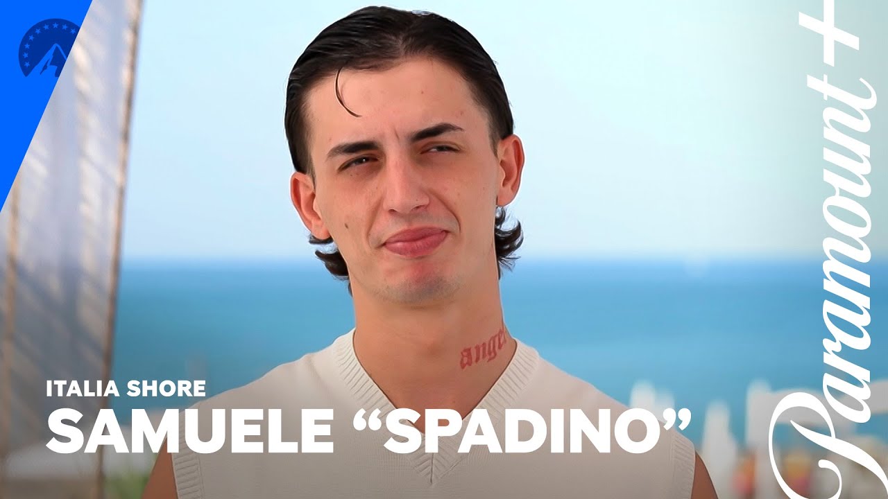 Italia Shore | Meet the Cast: Samuele “Spadino” - Paramount+ - YouTube