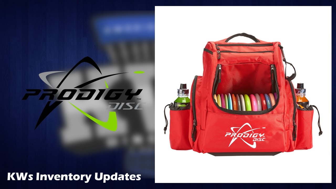 4/3/17 - KWs Disc Golf - Prodigy BP-2 Backpack Bag Unboxing and Quick ...