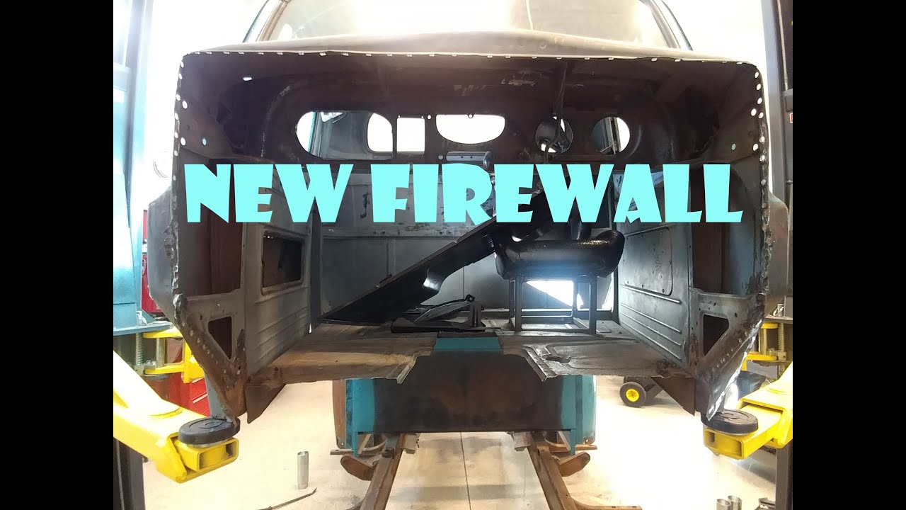 1951 FORD F1 Firewall Replacement - YouTube