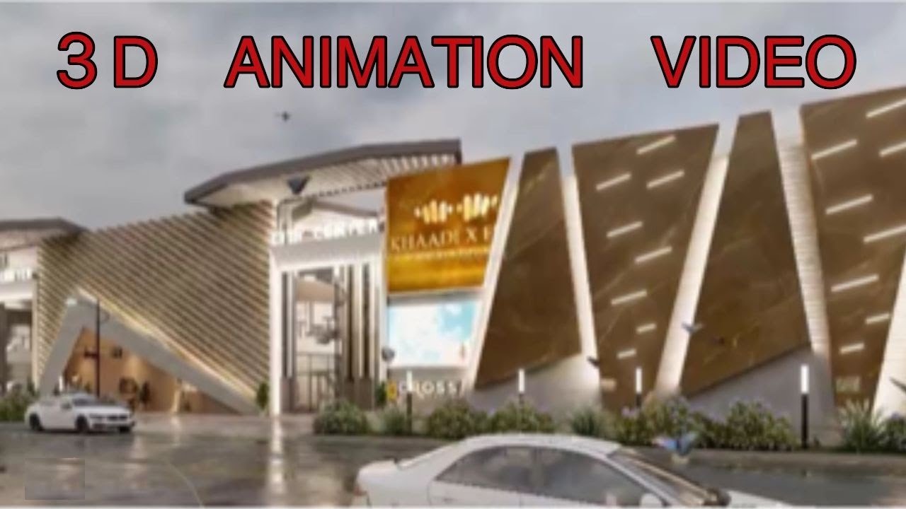 3D Animated Building Video || #3D || Full HD videos || 3D Modeling ...