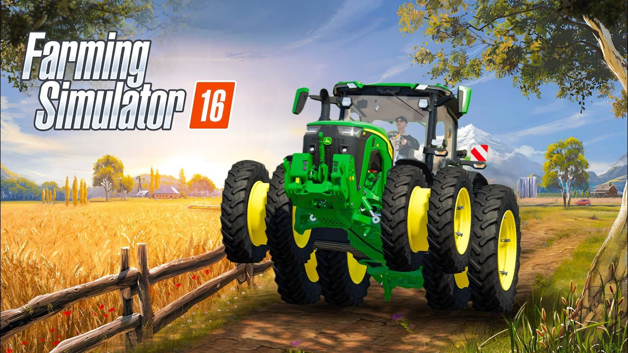 Cultivation With John Deere Tractor In Fs 16 | Farming Simulator 16 ...