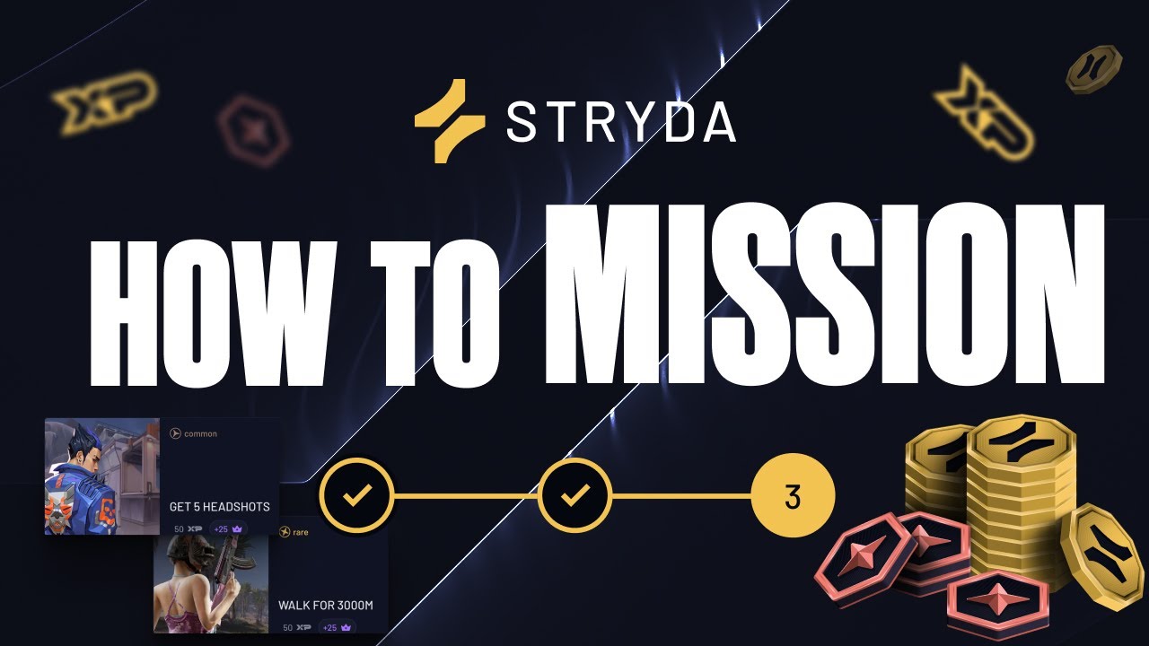 STRYDA: how to MISSION 🌟 - YouTube
