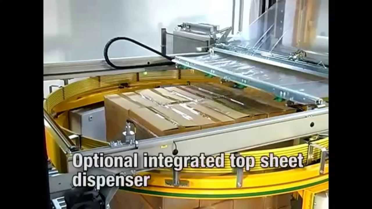 Octopus "S" Series Automatic Stretch Wrapper - YouTube