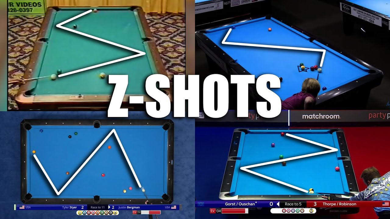 The Efren Reyes Z-Shot Legacy Lives On In Professional Pool - YouTube
