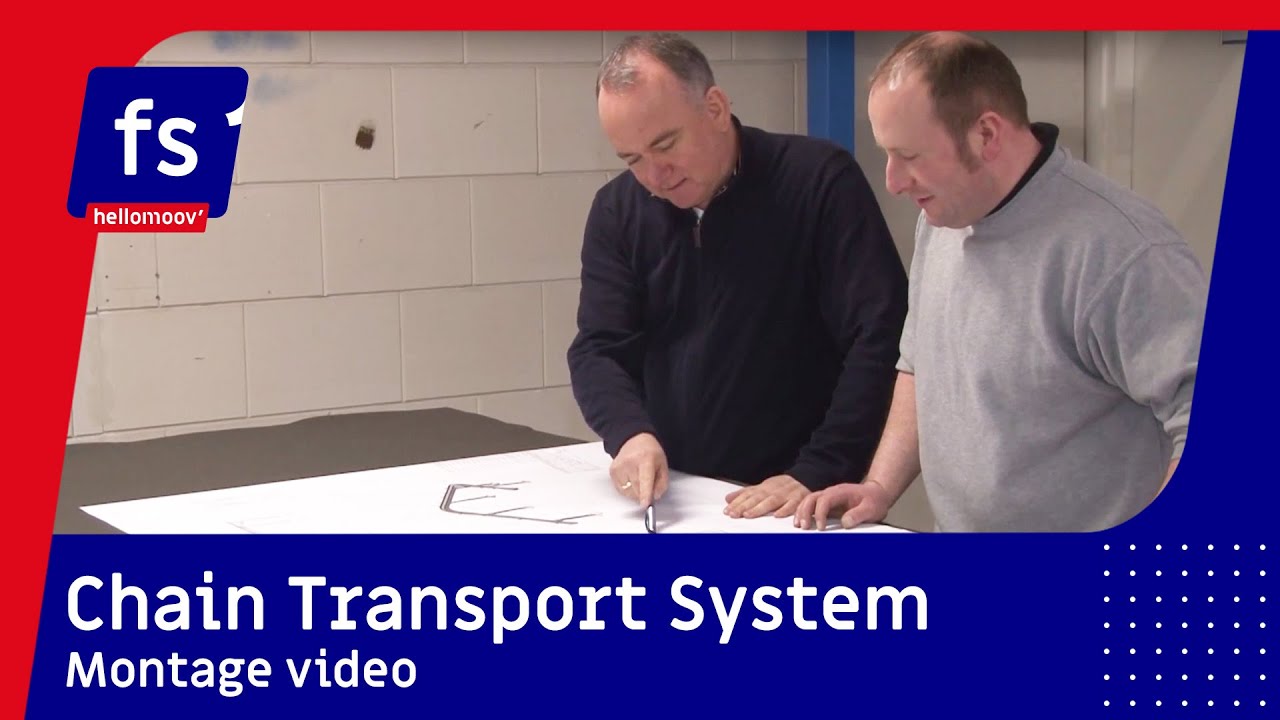 How to: set up a Chain Transport System – Mat Top Conveyor | Montage ...