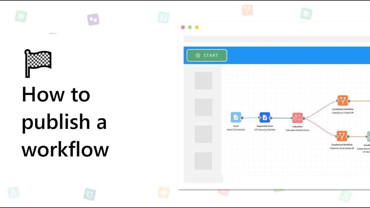 Publishing a workflow - YouTube