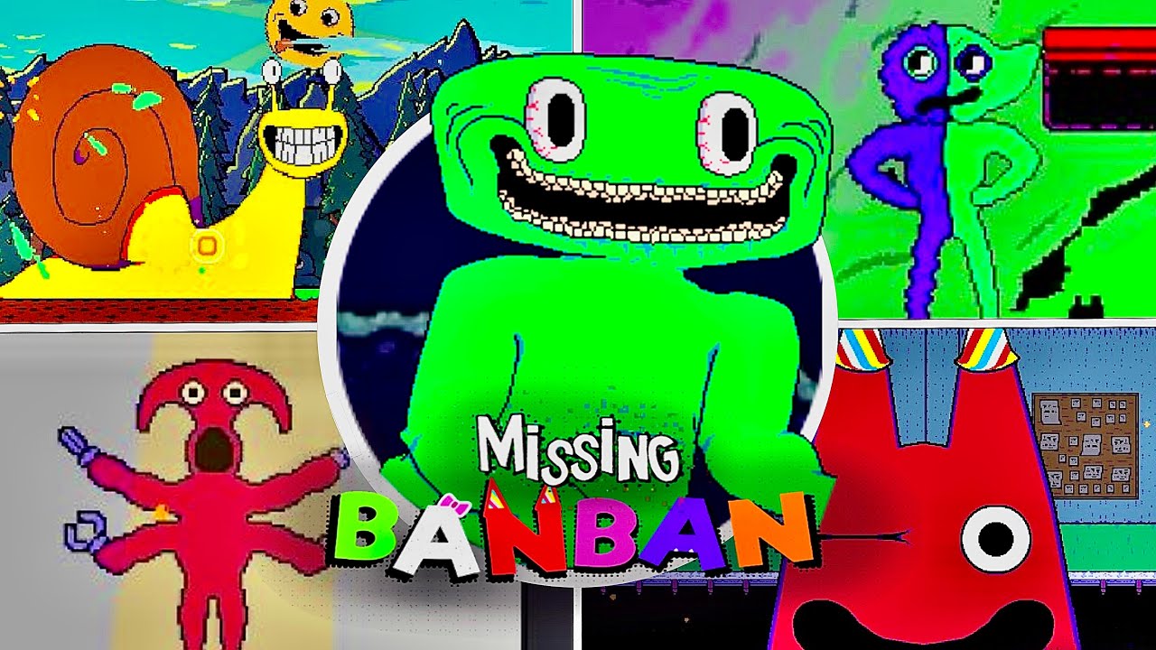 Missing Banban - ALL Boss Fights & Bosses + Ending (Showcase) - YouTube