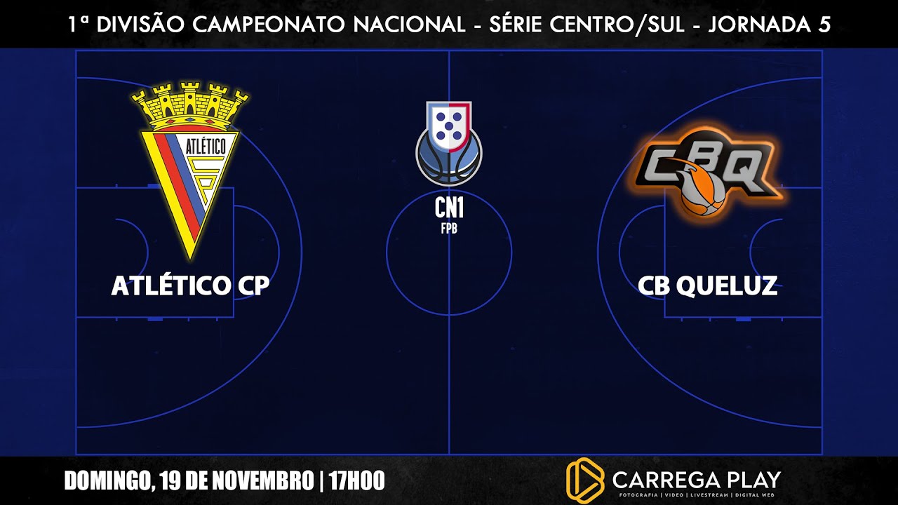 #Basket | Atlético CP x CB Queluz - YouTube