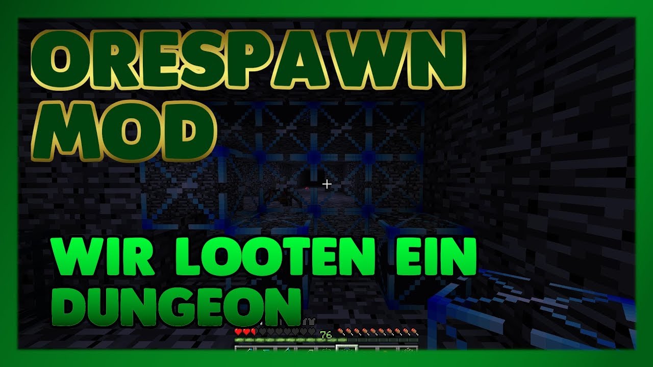 Erkundung der Kristalldimension/ Orespawn Mod - YouTube