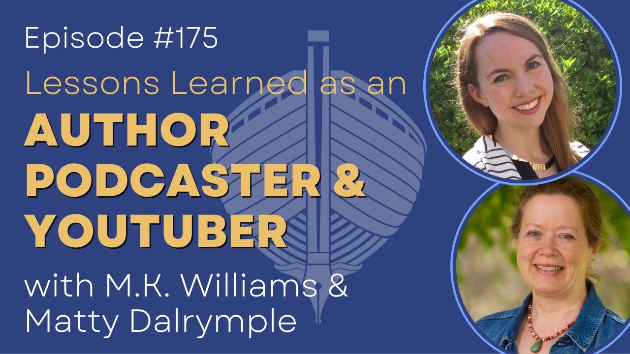 Lessons Learned as an Author Podcaster and YouTuber with M.K. Williams ...