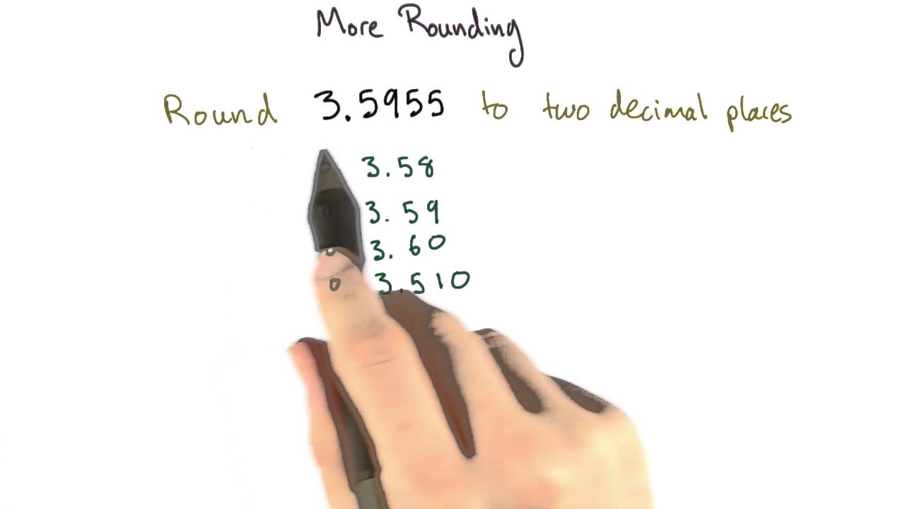 More rounding - Intro Algebra Review - YouTube