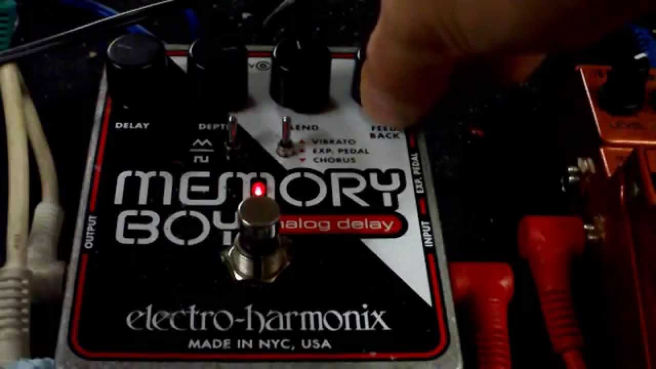 Memory boy||CRAZY noises|| Fun guitar pedal|| Creepy, Ghost sounds ...