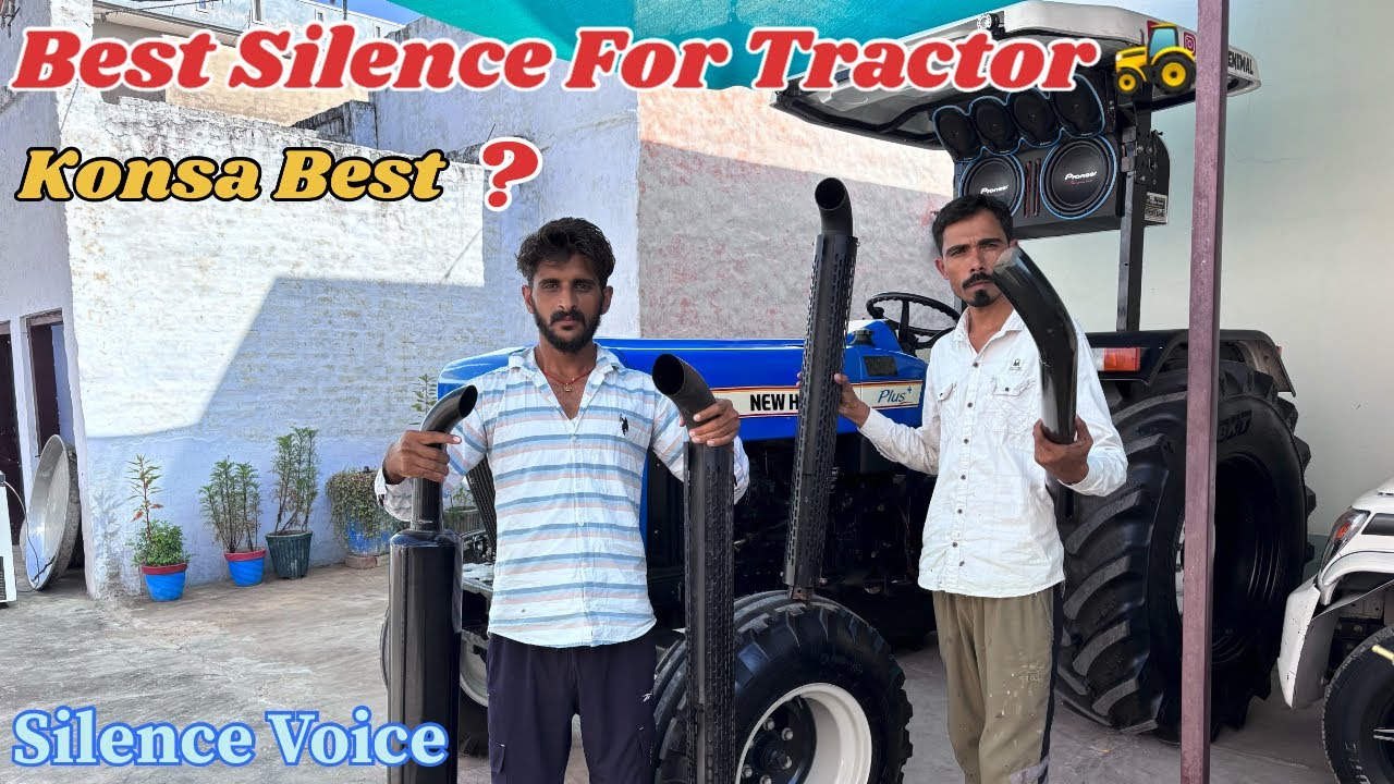 कौनसा Silencer आपके Tractor के लिए Best है? 🤔 | New Holland 3630 ...