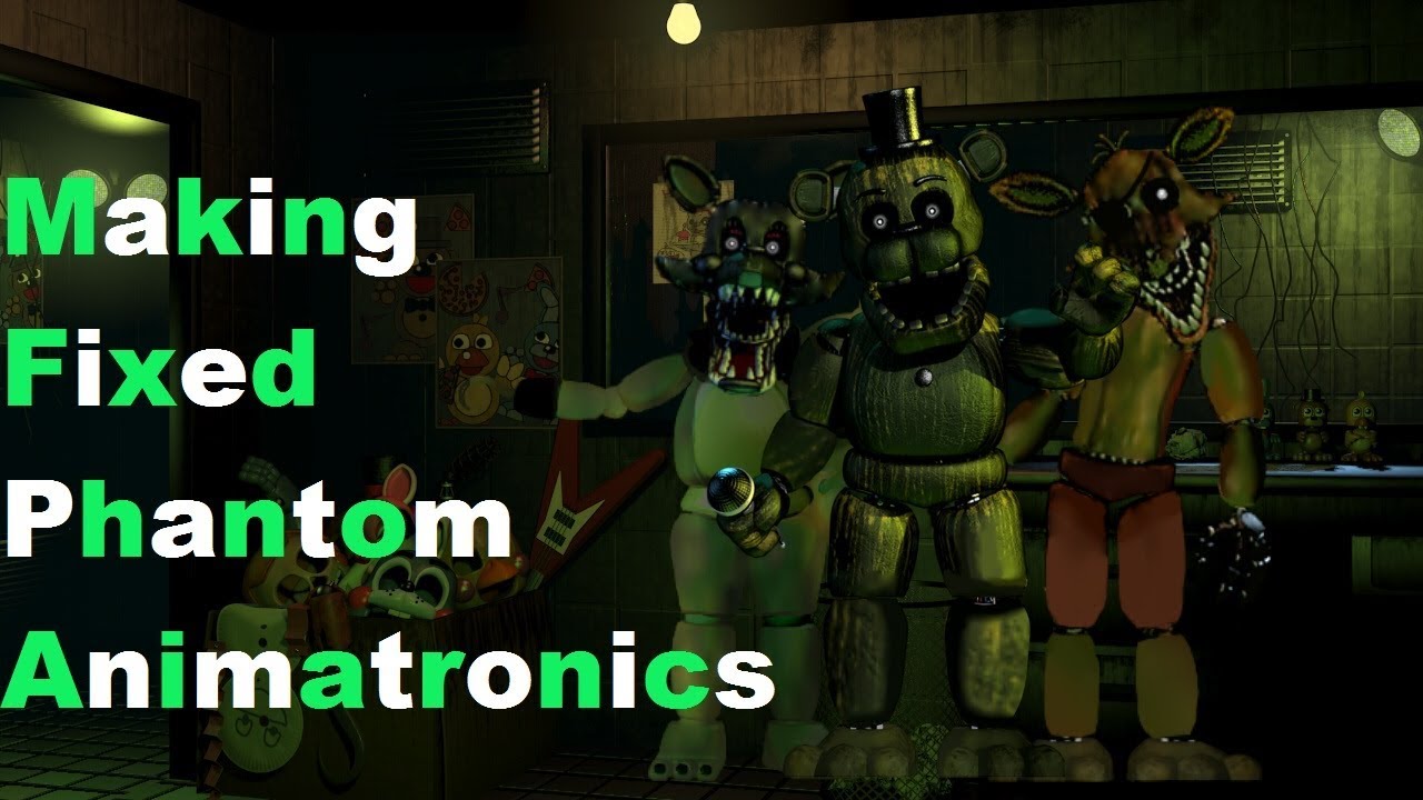 Making Fixed Phantom Animatronics (SpeedEdit) - YouTube