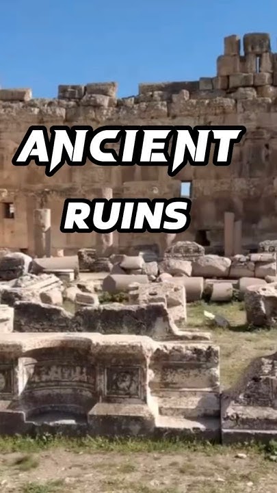 25 Most Amazing Ancient Ruins of the World - YouTube