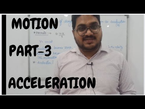 Acceleration (chapter - motion ) - YouTube