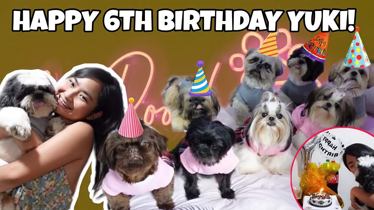 HAPPY BIRTHDAY YUKI! (MASAYANG DOG PAWTY) || Shang Ragasa - YouTube