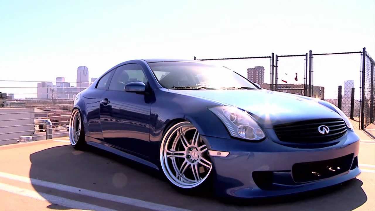 Chris Beardon's wide body Infinity G35c - YouTube