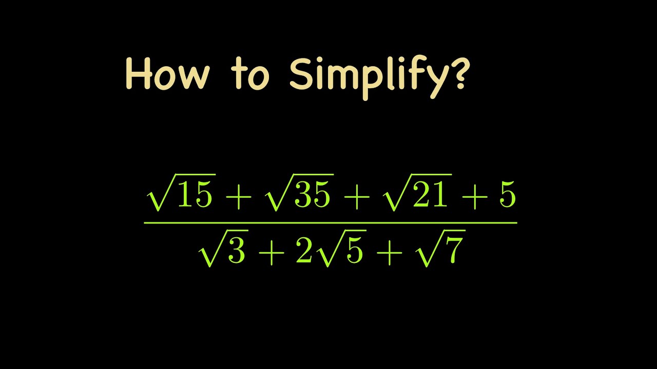 Simplifying square roots | You should know this trick - YouTube