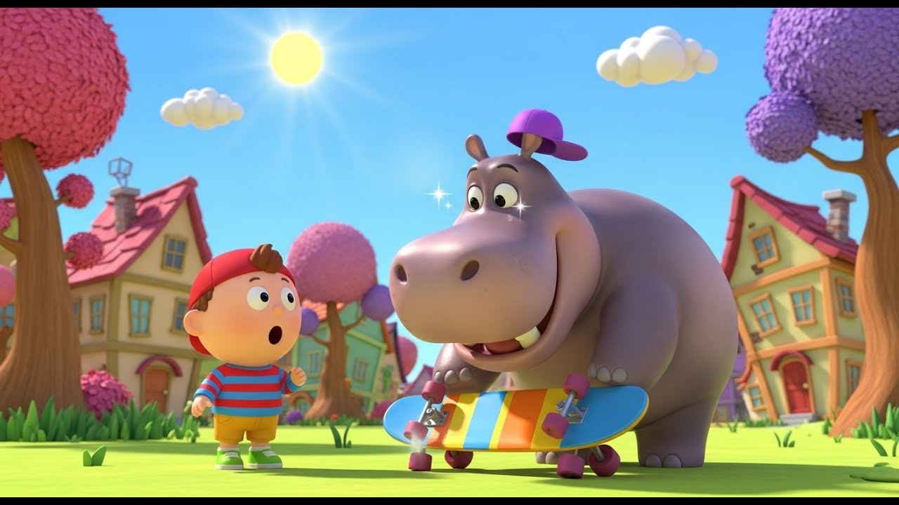 The Hippo Who Learned ABCs | Best Nursery Rhymes and Kids Songs - YouTube