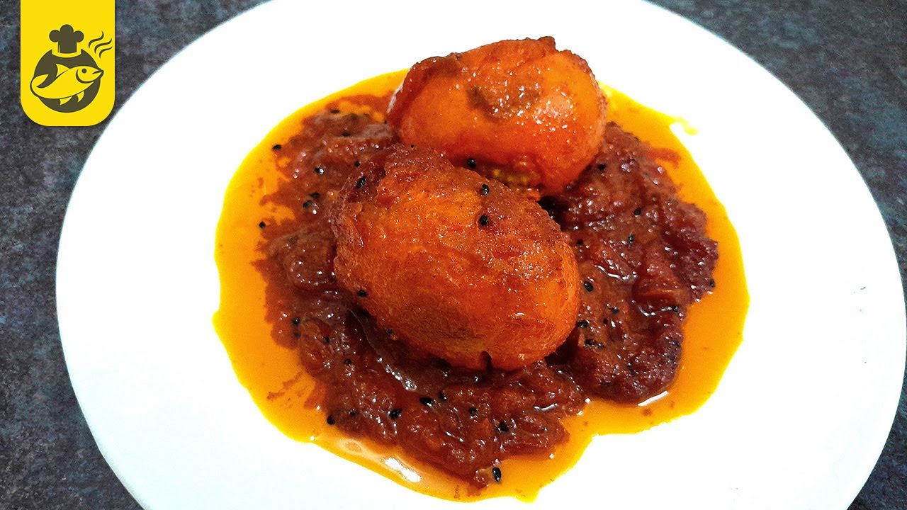 Spicy Egg Masala Recipe | Dim Kalia | Dim Kosha | Dim Bhuna | ডিমের ...