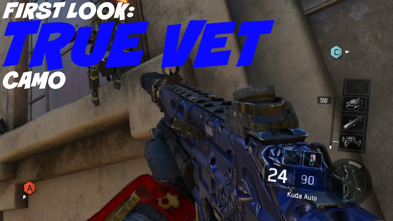 True Vet Camo First Look [Extra Camo] (Call of Duty: Black Ops 3) - YouTube