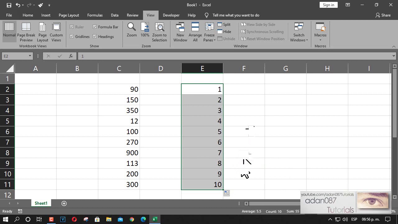 Excel Sort Numeric Values With Formula YouTube Excel Sort Numeric Values With Formula YouTube