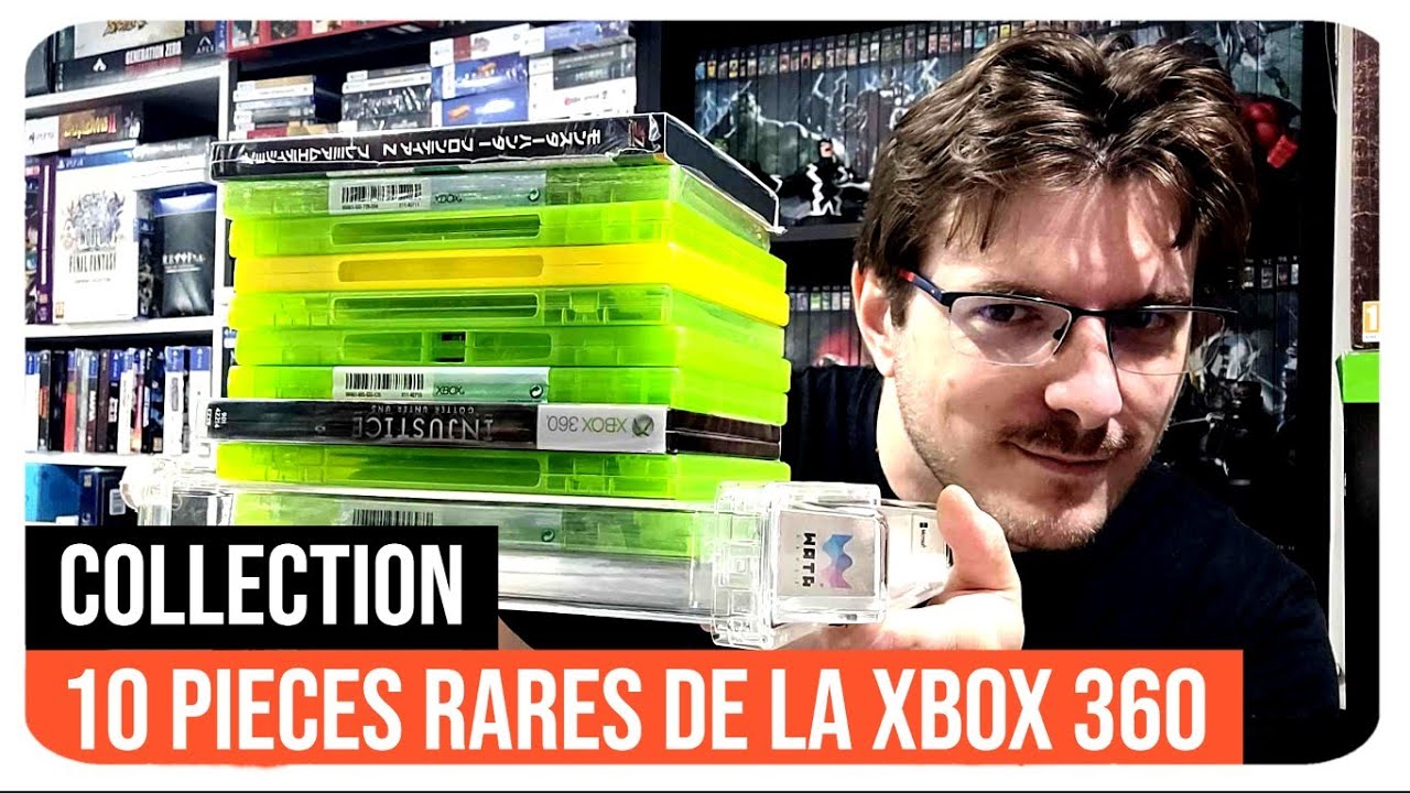 10 PIECES RARES DE LA COLLECTION XBOX 360 DE GHISLAIN ! - YouTube