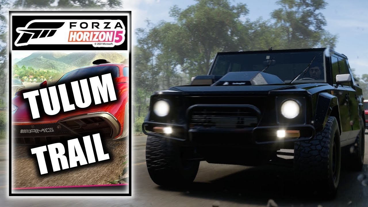 Forza Horizon 5 – Tulum Trail - Lambo LM 002 Gameplay - YouTube