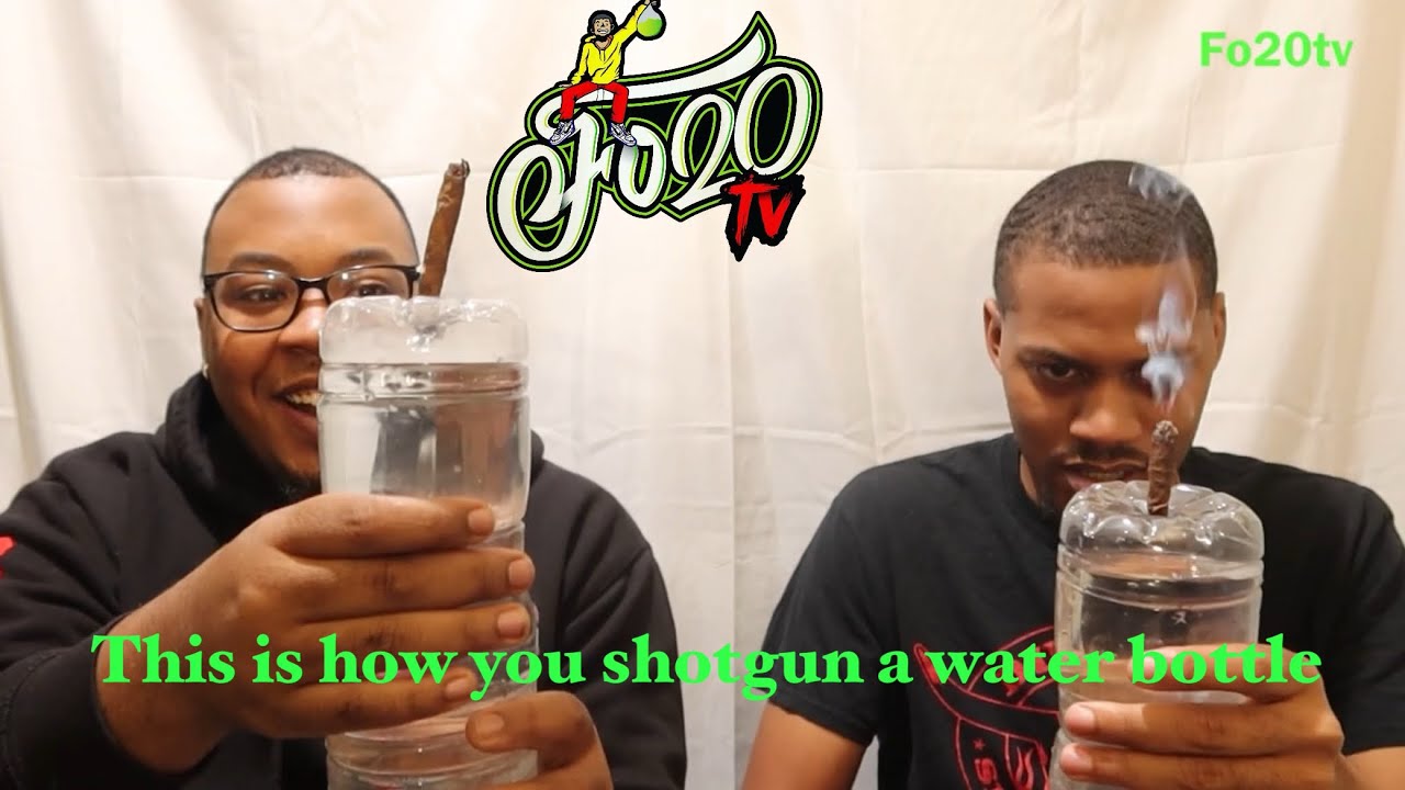 Marijuana Shotgun Challenge - YouTube