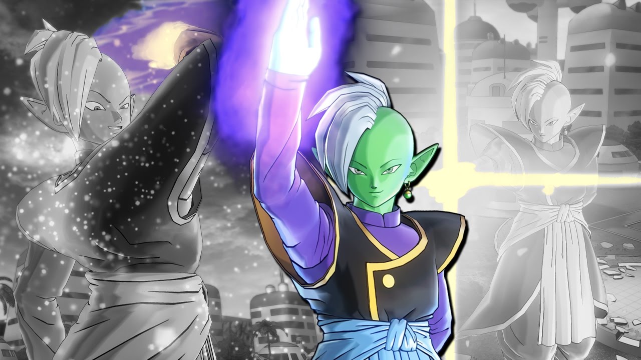 The ONE TRUE God, Zamasu! DLC 3 GAMEPLAY! | Dragon Ball Xenoverse 2 ...