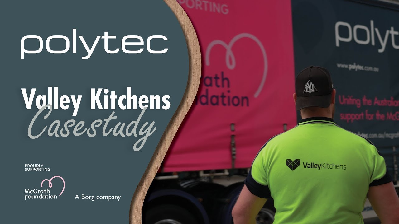 McGrath Foundation polytec Supporting Partners - Valley Kitchens - YouTube