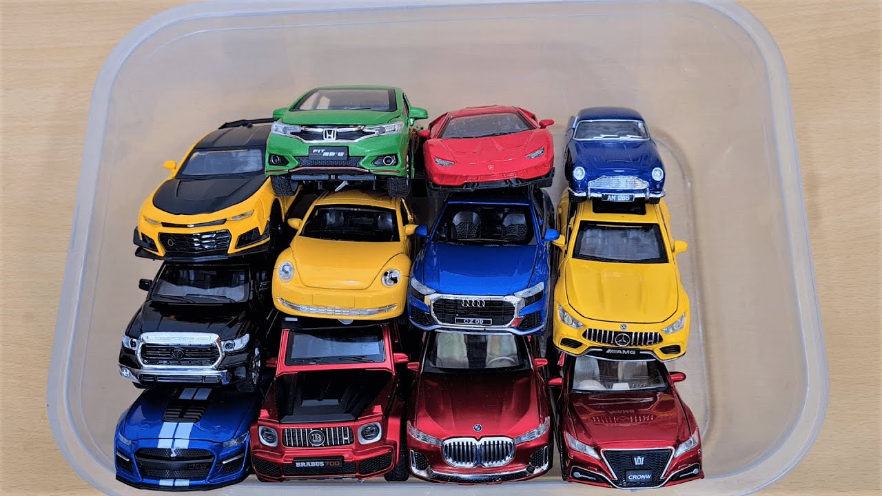 The Coolest Collection of Diecast Model Cars Inside the Box - YouTube